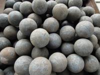 China Cast HRC55 Forged Steel Grinding Balls For Copper And Gold Mining for sale