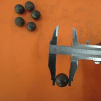 China 65 HRC No Breakage 20mm Hot Rolling Steel Balls for sale