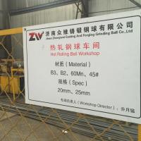 China Hot Rolling Forged HRC 60 -68 Grinding Steel Ball for sale