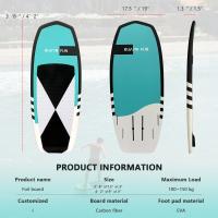 China Carbon Fiber Hydrofoil Board 100-150kg Load Hard SUP for Wingfoil Surfing Pumping for sale