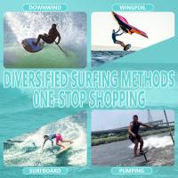 China Carbon Fiber Hydrofoil Board 100-150kg Load Hard SUP for Wingfoil Surfing Pumping for sale