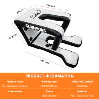 China PVC Hydrofoil Launch Pad For Foiling And Docking Station Starter Surfing for sale