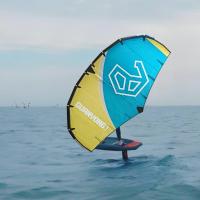 China 7.5m Wing Foiling Inflatable SUP Foil Board 7.5m2 Wings Carbon Handle Tear Resistant for sale