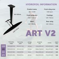 China Custom Logo Carbon Mast Pumping Kite Wing Surfing Hydrofoil for sale