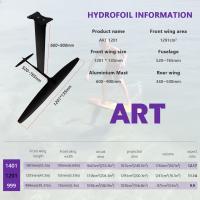 China ART 1201 Carbon Fiber Hydrofoil Set 1291sqcm Wingfoil Pump Foil Board for Surfing Paddleboarding for sale