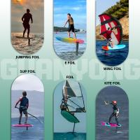 China HM Carbon Fiber Hydrofoil Surfboard 1100mm Wingfoil Set for Pumping SUP Wave Foil for sale
