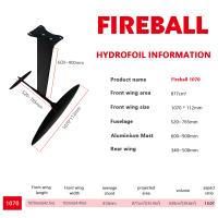 China 120kg Load Surf Hydrofoil Precision Speed Stability E Foil Riders for sale
