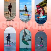China 120kg Load Surf Hydrofoil Precision Speed Stability E Foil Riders for sale