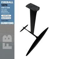 China FIREBALL 1070 UHM Carbon Hydrofoil Wing 877cm² 13.1 Aspect Ratio for Carving Freeride for sale