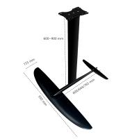 China GY930 1179sqcm Aluminum Carbon Fiber Hydrofoil Complete Set for Kite Surfing Wingfoil for sale