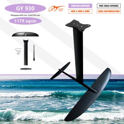 China GY930 1179sqcm Aluminum Carbon Fiber Hydrofoil Complete Set for Kite Surfing Wingfoil for sale