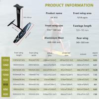 China GY910 Hydrofoil Aluminum Carbon Mast 1218 sqcm Airfoil Wingfoil Kite Pumping Surfboard for sale