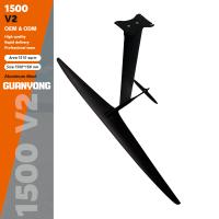 China Carbon Fiber Hydrofoil Front Wing 1500 V2 High Aspect for Pumping Downwind Wing Foiling 1.5M 1.7M for sale