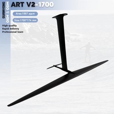 China High Mod Carbon Efoil Board Hydrofoil Wing Waterplay Surfing 1500mm 1700mm for sale
