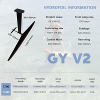 China High Mod Carbon Efoil Board Hydrofoil Wing Waterplay Surfing 1500mm 1700mm for sale