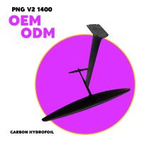 China Carbon GY-AXIS PNGv2 1400 Hydrofoil Pump Wing 1786sqcm Kitesurf Surf Foil for sale