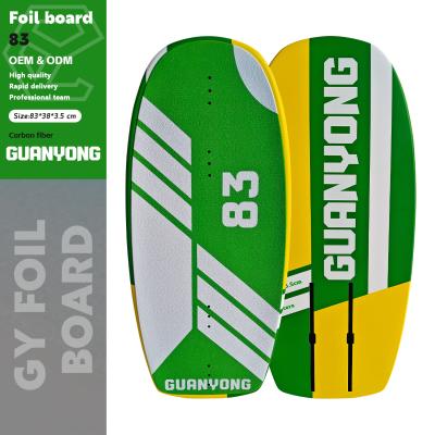 China 83cm Carbon Fiber Hydrofoil Surfboard 1.8kg Unisex EPS Pump Foil Board for sale