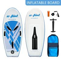 China Non Slip Inflatable Paddle Board 110L 140L PVC SUP for 70kg to 180kg for sale