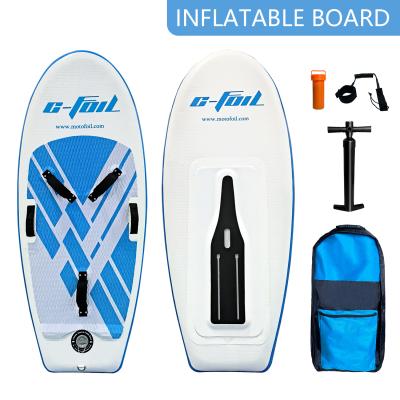 China Non Slip Inflatable Paddle Board 110L 140L PVC SUP for 70kg to 180kg for sale