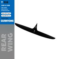 China 105.57sqcm Carbon Hydrofoil Rear Wing 365mm 362mm DIY Surf Wing for Water Sports for sale