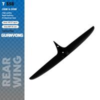 China 105.57sqcm Carbon Hydrofoil Rear Wing 365mm 362mm DIY Surf Wing for Water Sports for sale