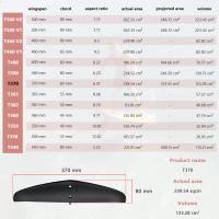 China AXIS 370 Carbon Rear Wing 370mm Wingspan for Hydrofoil Surfing Water Sports Accessories for sale