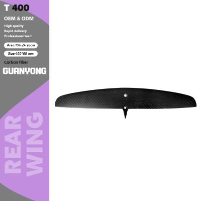China Carbon Hydrofoil Rear Wing 400mm 15.75in Kite Surfing Wing for Universal Foil for sale