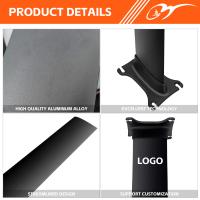 China Custom Aluminum Boat Mast 60-90cm Adjustable Surfing Hydrofoil Mast Base for sale