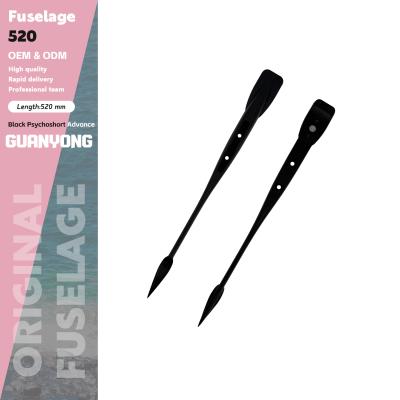 China GY-Axis Black Psychoshort Advance+ Aluminum Fuselage 520mm with Zinc Anode for sale