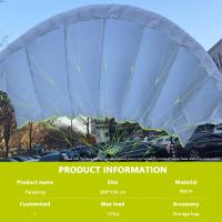 China 5M PVC Parawing 120kg Maxload Kitesurfing Teaching Kite Hydrofoil for Beginners for sale