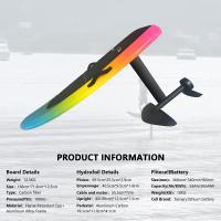 China Efoil Electric Hydrofoil Board 58AH Battery Carbon Fiber Surfing Assist 168cm for sale
