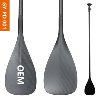 China Carbon Fiber Dragon Boat Paddle 450mm Wing Paddle for Kayak Canoe SUP Surfing for sale