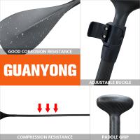 China Carbon Fiber Dragon Boat Paddle 450mm Wing Paddle for Kayak Canoe SUP Surfing for sale