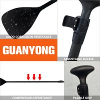China Adjustable Carbon Fiber Paddle 290x250mm for Kayak Canoe SUP Water Sports for sale