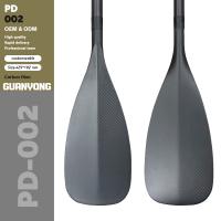 China Carbon Fiber Fixed 2 Section 3 Section Kayak Paddle for Canoe SUP Surfing Lightweight 100cm for sale