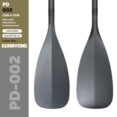 China Carbon Fiber Fixed 2 Section 3 Section Kayak Paddle for Canoe SUP Surfing Lightweight 100cm for sale