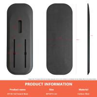 China Carbon Fiber Base Plate 80cm Universal Foil Mount for Inflatable Surfing Board for sale