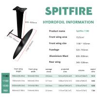 China Carbon E Foil Board 1030mm 1100mm Wing Surfboard Wave Wing Foil Sup Surfing for sale