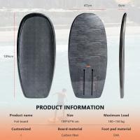 China Carbon Fiber Hydrofoil Wingfoil Board 109cm 20.8L Surf Pumping Board for sale