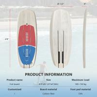 China OEM Customized Carbon Foil Board Kitesurfing Pumping Foil Board Wingfoil for sale