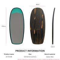 China Carbon Fiber SUP Paddle Board 105x44cm Lightweight 2.5kg for Hydrofoil Wingfoil Surfing for sale