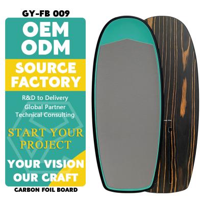 China Carbon Fiber SUP Paddle Board 105x44cm Lightweight 2.5kg for Hydrofoil Wingfoil Surfing for sale