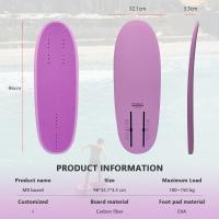 China 96cm Carbon Fiber Surf Foil Board for Pumping Surfing Skim Kite Boards Wing Foil for sale