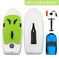 China PVC EVA Inflatable Hydrofoil Surfboard 110L 140L Carbon Fiber Wings for sale