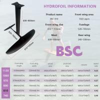 China GY BSC-810 Carbon Surfing Wing Hydrofoil 1022sqcm for Kitesurfing and Ocean Waters for sale