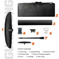 China BSC970 Carbon Hydrofoil Front Wing 970mm 190mm for Wingfoil Surfing for sale