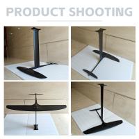 China HPS 880 Aluminum Carbon Hydrofoil Wing 880mm Wingspan 7.17 Aspect Ratio for Surfing Pumping for sale