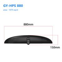 China HPS 880 Aluminum Carbon Hydrofoil Wing 880mm Wingspan 7.17 Aspect Ratio for Surfing Pumping for sale