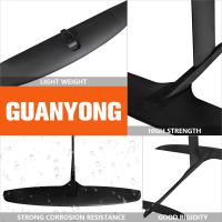 China HPS 980 Carbon Fiber Aluminum Hydrofoil Pumping Wing 980mm 1283sqcm Surf Foil Board for sale