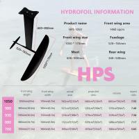 China Hydrofoil HPS1050 Carbon Fiber Front Wing 1050mm 170mm for WingFoil Pumping Surf Water Sports for sale